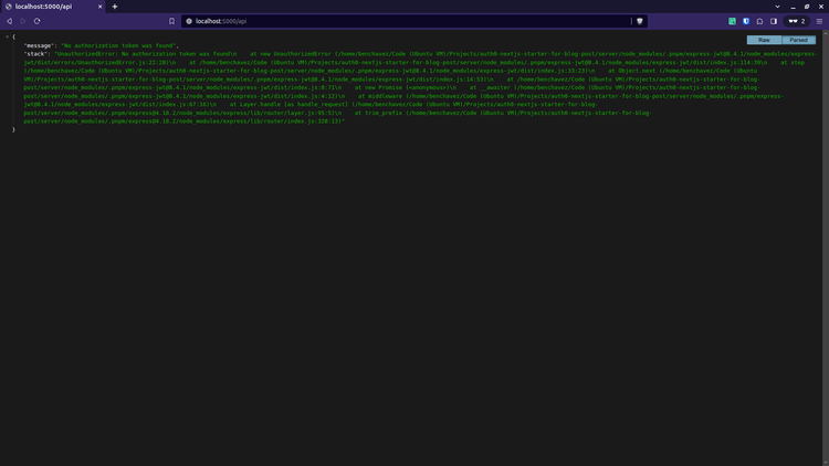 Integrating Next.js with Express.js using Auth0 for Authentication ...