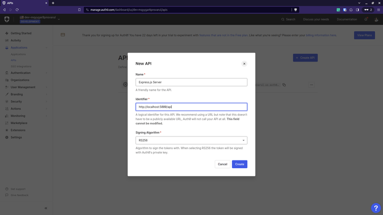 Integrating Next.js with Express.js using Auth0 for Authentication ...